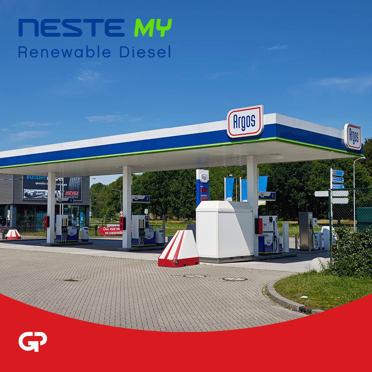 Tank nu Neste MY bij Argos Kolham | GP Groot Energie